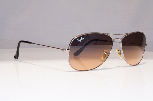 RAY-BAN Mens Designer Sunglasses Silver PilotCOCKPIT RB 3382 004/ 2227 ...
