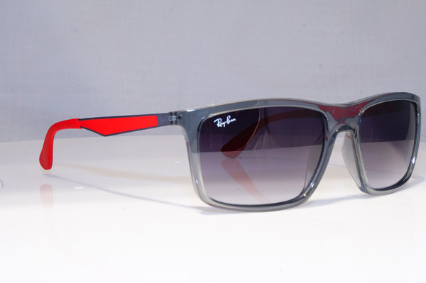 RAY-BAN Mens Designer Sunglasses Red Rectangle FERRARI RB 4228 F610/8G ...